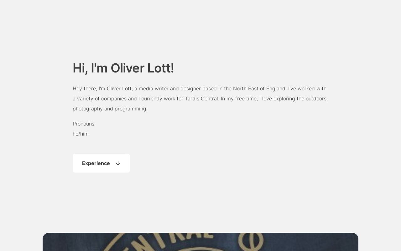 Oliver Lott Portfolio